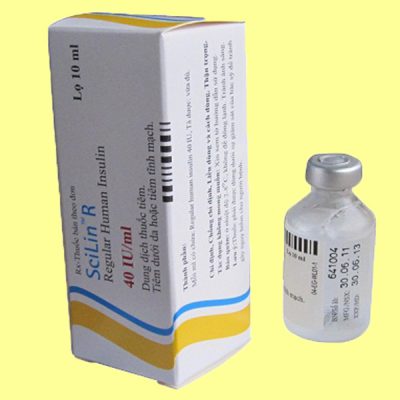 Thuốc Scilin R 40 IU/ml Inj.10ml – Thuốc điều trị tiểu đường – Nhà ...