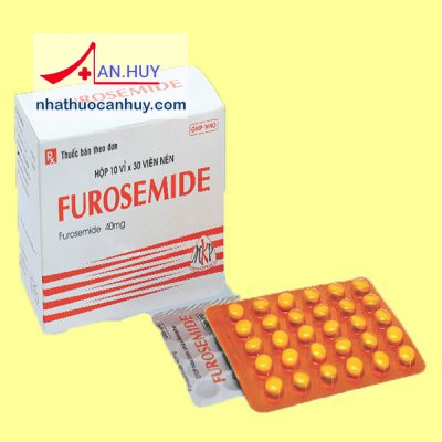 Thuốc Lasilix 40mg - Thuốc lợi tiểu trị tăng huyết áp, phù