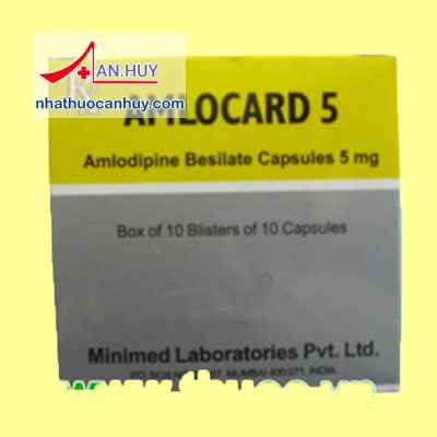Thuốc Amlocard 5mg – Thuốc điều trị tăng huyết áp, đau thắt ngực – Nhà ...