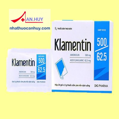 Thuốc Klamentin 500/62.5 – Thuốc điều trị nhiễm khuẩn – Nhà Thuốc An Huy