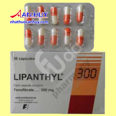 Thuốc Lipanthyl 300mg – Thuốc điều trị tăng lipid máu – Nhà Thuốc An Huy