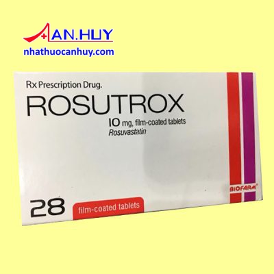 Thuốc Rosutrox 10mg – Nhà Thuốc An Huy