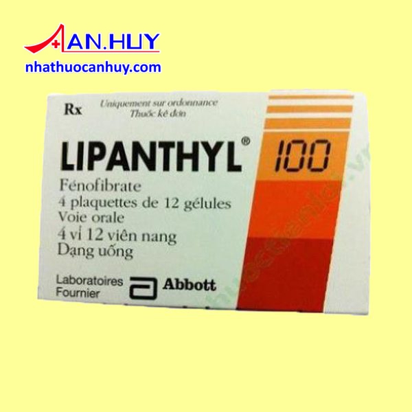 Thuốc Lipanthyl 100mg - Thuốc điều trị tăng lipid máu